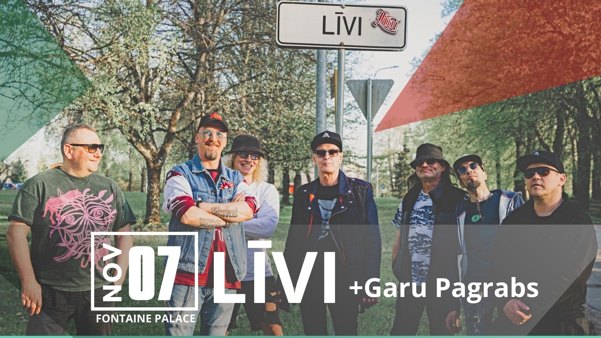 Leģendārā rokgrupa “LĪVI” un smagmetāla apvienība “Garu Pagrabs ...